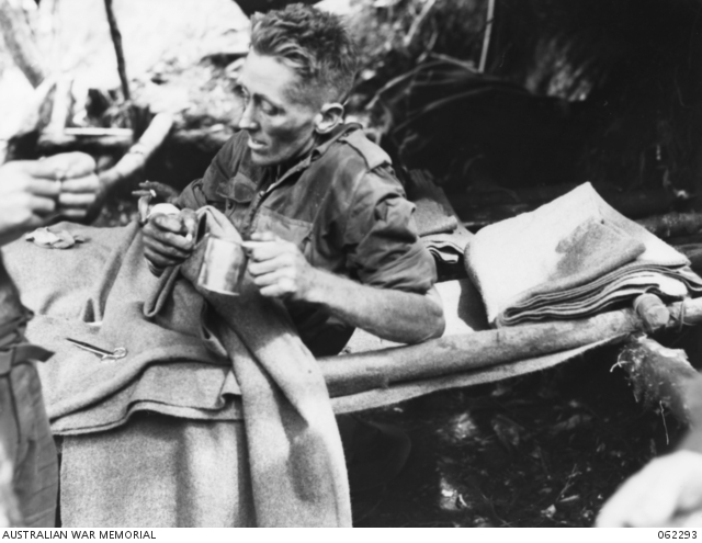 SHAGGY RIDGE, NEW GUINEA. 1943-12-27. WX4356 WARRANT OFFICER II G. E ...