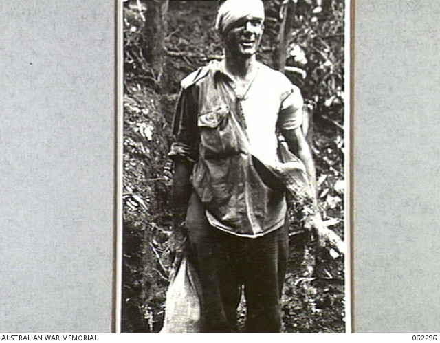 SHAGGY RIDGE, NEW GUINEA. 1943-12-27. NX59198 PRIVATE M. O'DONNELL OF ...