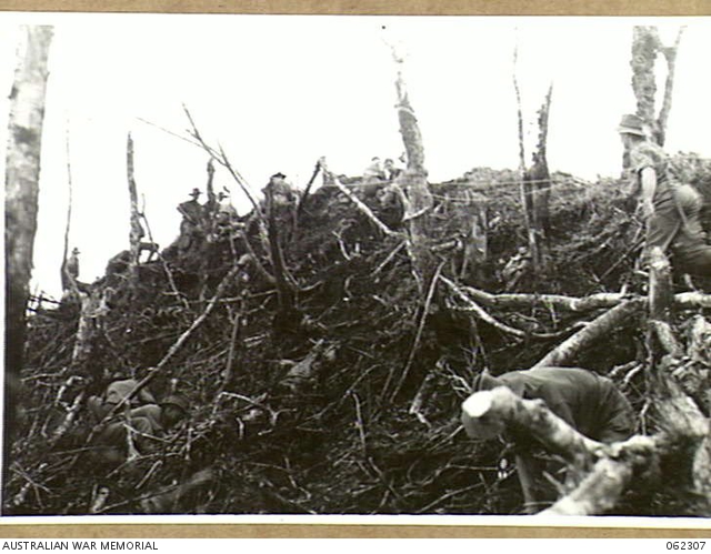 SHAGGY RIDGE, NEW GUINEA. 1943-12-27. TROOPS OF THE 2/16TH AUSTRALIAN ...