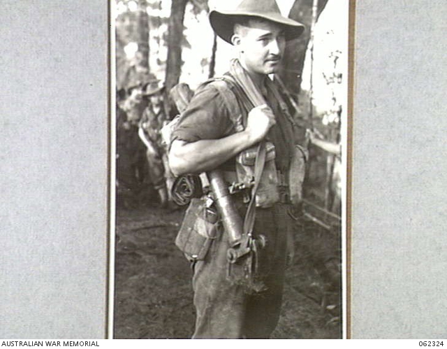 SHAGGY RIDGE, NEW GUINEA. 1943-12-27. QX51647 PRIVATE J. Q. K. THOMSETT ...
