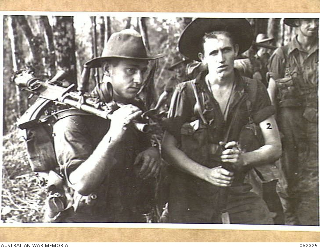 SHAGGY RIDGE, NEW GUINEA. 1943-12-27. QX38537 PRIVATE J. B. KNIGHT (1 ...