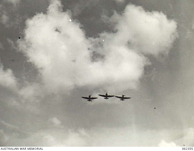 39 MILE, NT. 1943-12-31. A FLIGHT OF ROYAL AUSTRALIAN AIR FORCE ...