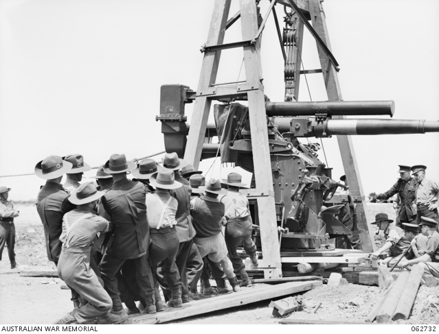 POINT COOK, VIC. 1944-01-09. PERSONNEL OF THE 18TH BATTALION ...