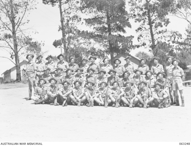 BALCOMBE, VIC. 1944-01. PERSONNEL OF THE 13TH WIRELESS TELEGRAPHIC ...