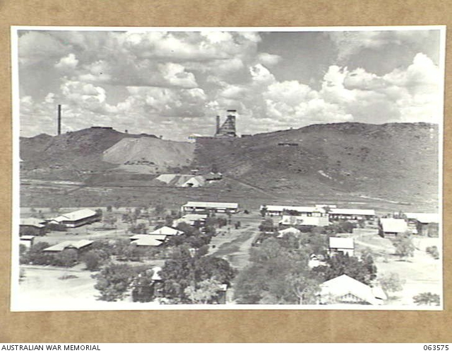 MOUNT ISA, QLD. 1944-01-23. MINESIDE, A RESIDENTIAL SUBURB OF MOUNT ISA ...
