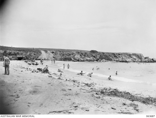 HUON PENINSULA, NEW GUINEA. 1944-01-14. PERSONNEL OF THE 9TH DIVISION ...
