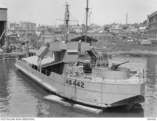 SYDNEY, NSW. 1944-02-19. THE AB442 "FRANCES PEAT" A CARGO VESSEL BUILT ...