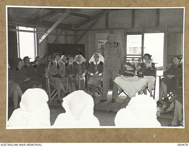 DARLEY, VIC. 1944-03-01. VX2 MAJOR GENERAL S.R. BURSTON, CB., CBE., DSO ...
