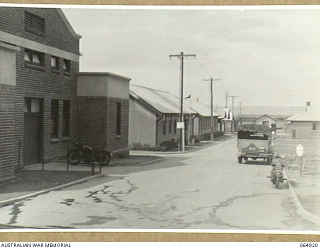 FORT LARGS, SOUTH AUSTRALIA. 1944-03. SIGNAL SECTION BUILDING AND PART ...