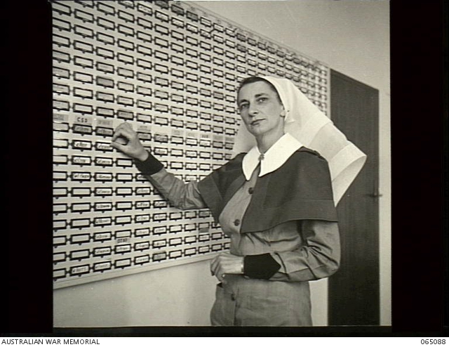 Sydney, NSW. c. 1944-03-04. Portrait of NFX138748 Matron H. Croll at ...