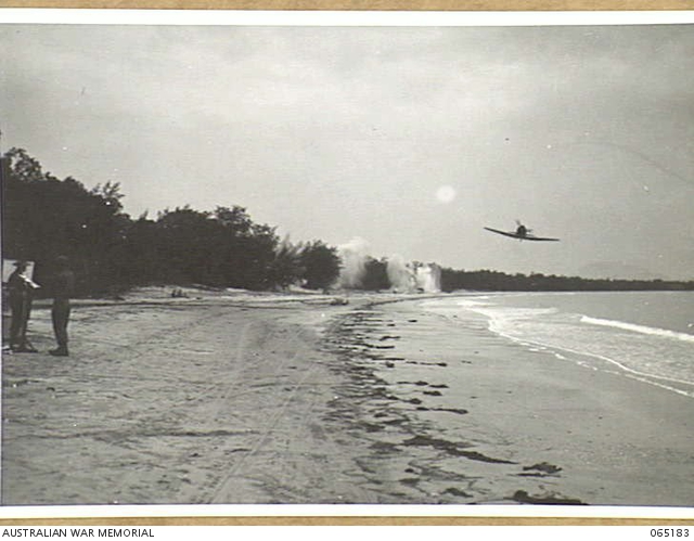 PORT DOUGLAS, QLD. 1944-03-16. A BOOMERANG AIRCRAFT OF NO. 5 SQUADRON ...