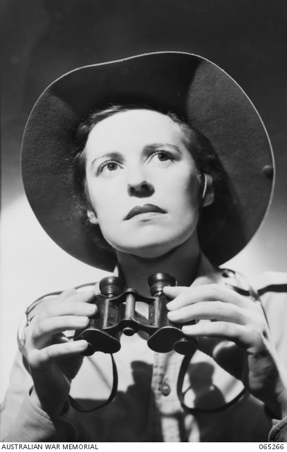 MELBOURNE, VIC. 1944-03-31. PORTRAIT OF SERGEANT WEBB HOLDING ...