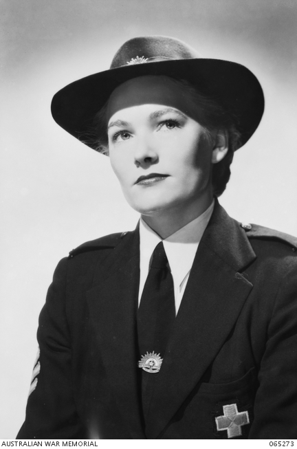 HEIDELBERG, VIC. 1944-03-31. PORTRAIT OF VF13561 SERGEANT JOAN HIGGINS ...