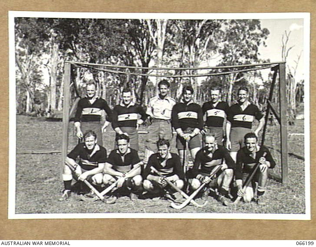 WONDECLA AREA, QLD. 1944-05-06. GROUP PORTRAIT OF PERSONNEL OF THE 6TH ...