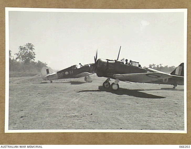 MAREEBA, QLD. 1944-05-08. A COMMONWEALTH AIRCRAFT CORPORATION WIRRAWAY ...