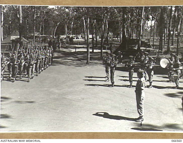 SX8886 LIEUTENANT COLONEL T M CONROY, COMMANDING OFFICER, SECOND FROM ...
