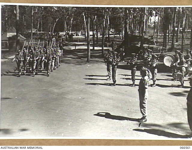 SX8886 LIEUTENANT COLONEL T M CONROY, COMMANDING OFFICER, SECOND FROM ...