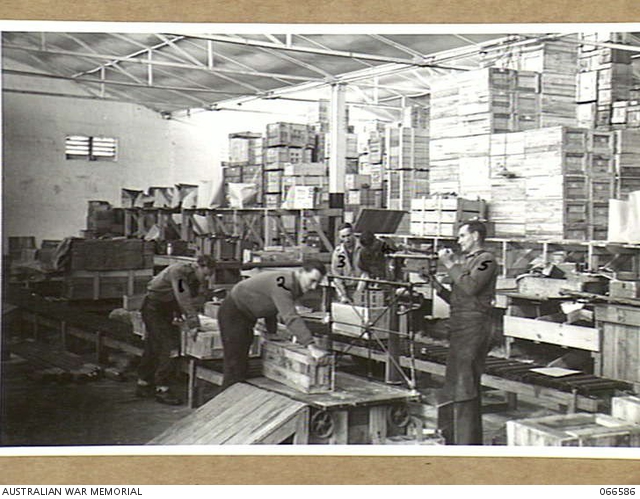 PERSONNEL ADDRESSING AND WEIGHING GOODS FOR DESPATCH IN THE PACKING ...
