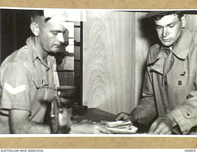ATHERTON, QUEENSLAND, AUSTRALIA. 1944-06-03. NX69591 DRIVER F. VEST ...