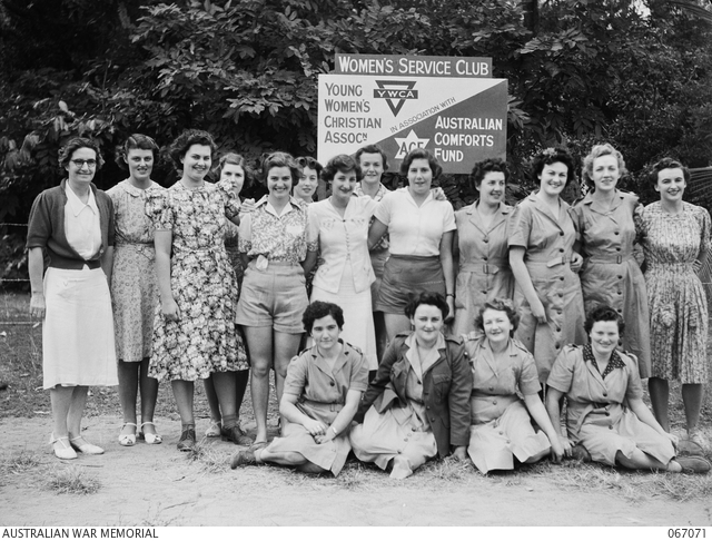 MAGNETIC ISLAND, QLD. 1944-06-23. MEMBERS OF THE AUSTRALIAN WOMEN'S ...