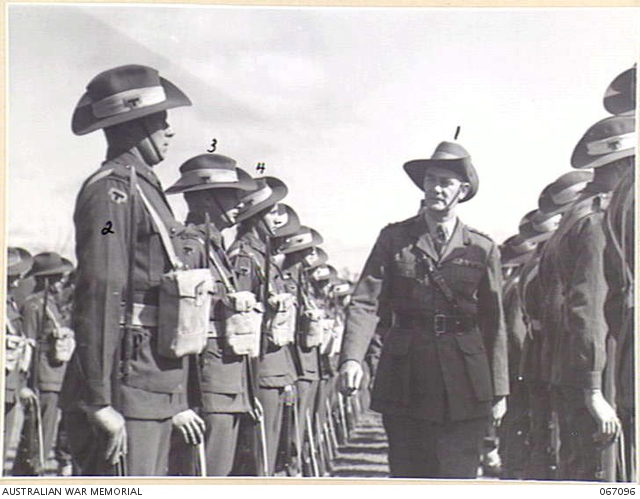 RAVENSHOE, QUEENSLAND, AUSTRALIA. 1944-07-03. THE COMMANDING OFFICER OF ...