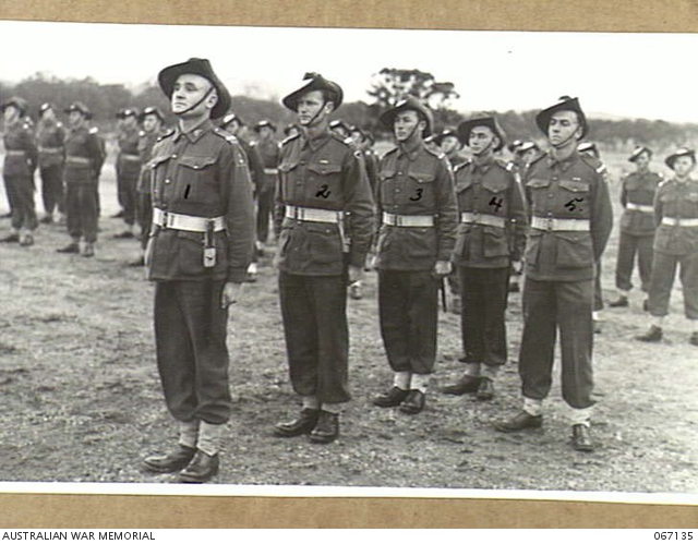 SUCCESSFUL STUDENTS OF THE OFFICER CADET TRAINING UNIT WAITING TO ...