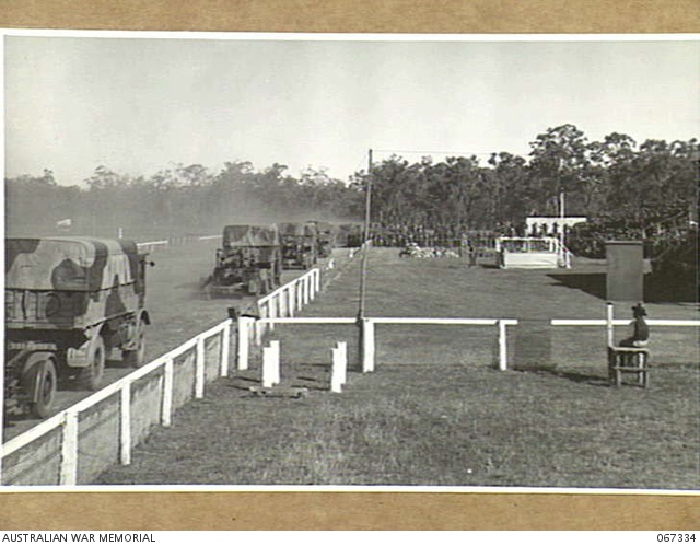 MOUNT GARNET, QLD. 1944-07-14. 3.7 ANTI-AIRCRAFT GUNS OF THE 53RD ...