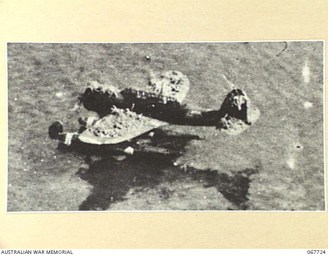 MELBOURNE, VICTORIA. JAPANESE AIRCRAFT, TYPE FP "JAKE". A SINGLE ...