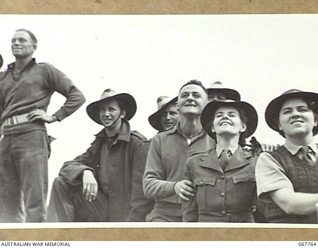 MOUNT GARNET, QLD. 1944-07-16. MEMBERS OF THE AUSTRALIAN ARMY MEDICAL ...