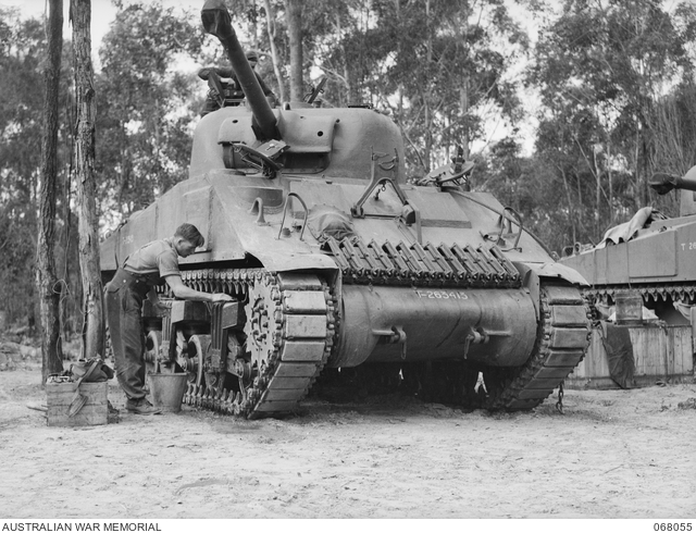 NORTH NERANG, QLD. 1944-06-11 TO 1944-07-18. A THREE QUARTER VIEW OF A ...