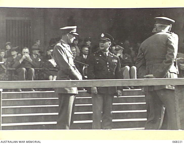 BRISBANE, QUEENSLAND, AUSTRALIA. 1944-08-08. LIEUTENANT GENERAL H ...