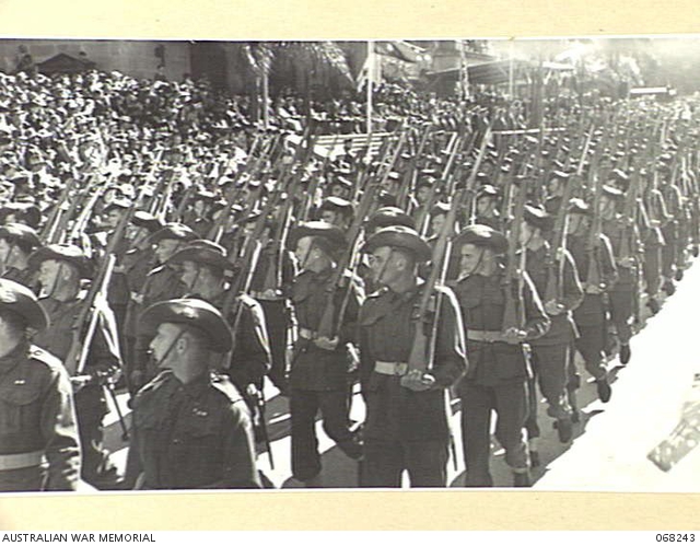 BRISBANE, QUEENSLAND, AUSTRALIA. 1944-08-08. PERSONNEL OF HEADQUARTERS ...
