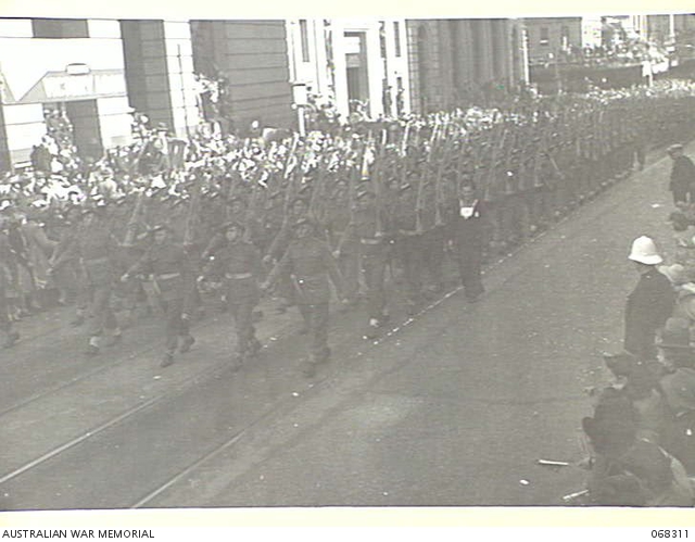 BRISBANE, QUEENSLAND, AUSTRALIA. 1944-08-08. PERSONNEL OF "A" COMPANY ...