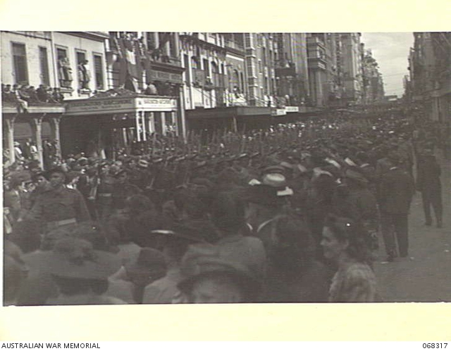 BRISBANE, QUEENSLAND, AUSTRALIA. 1944-08-08. MEMBERS OF "C" COMPANY, 2 ...