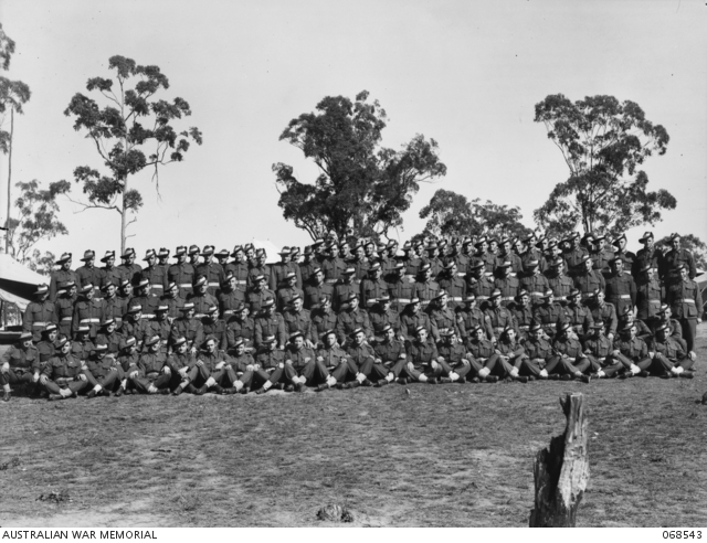 STRATHPINE, QUEENSLAND, AUSTRALIA. 1944-08-21. PERSONNEL OF "D" COMPANY ...