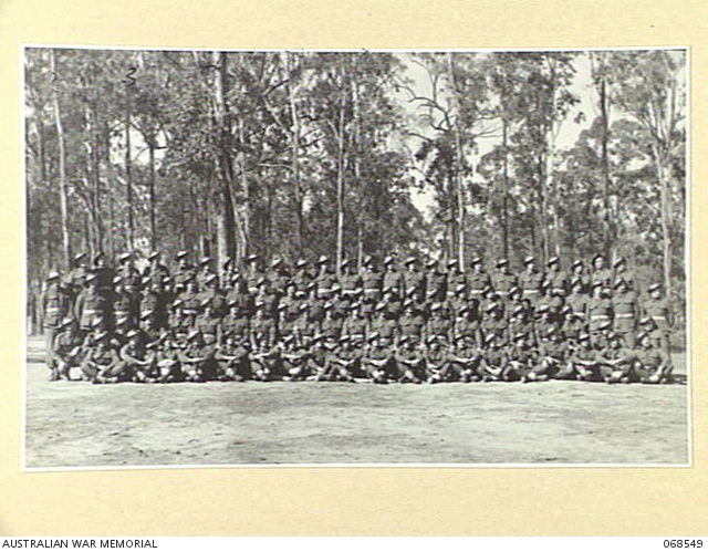 STRATHPINE, QUEENSLAND, AUSTRALIA. 1944-08-21. PERSONNEL OF "A" COMPANY ...