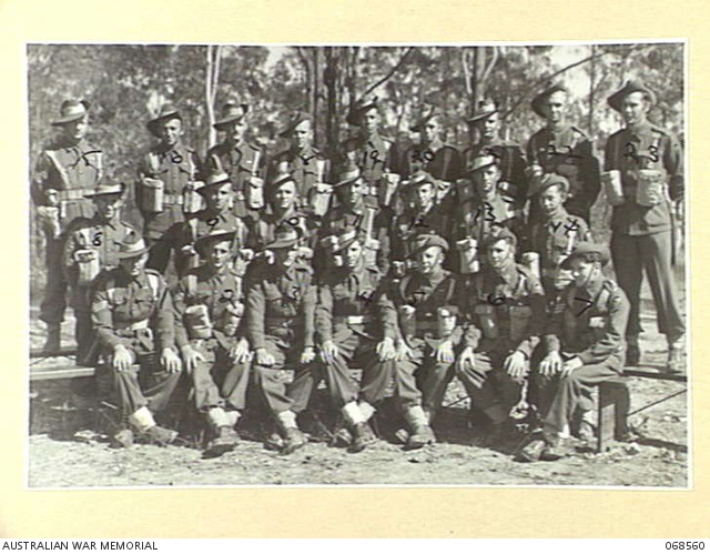 STRATHPINE, QLD. 1944-08-21. SENIOR NON COMMISSIONED OFFICERS OF THE 2 ...