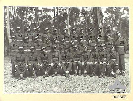 STRATHPINE, QLD. 1944-08-21. MEMBERS OF THE 2/33RD INFANTRY BATTALION ...