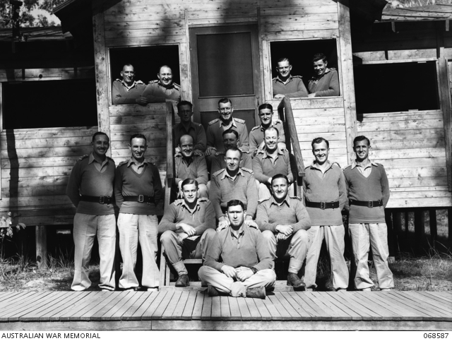 STRATHPINE, QLD. 1944-08-21. NX3 BRIGADIER K.W. EATHER, CBE, DSO, ED ...