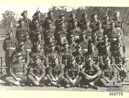 STRATHPINE, QLD. 1944-08-24. MEMBERS OF BRIGADE HEADQUARTERS, NO 54 ...