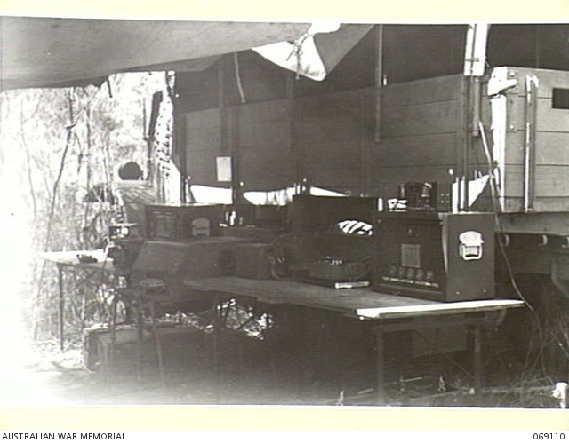 BALCOMBE, VICTORIA, AUSTRALIA. 1944-09-06. CLOSE UP OF A DIVISIONAL ...