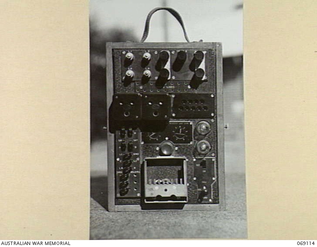 BALCOMBE, VICTORIA, AUSTRALIA. 1944-09-06. A TELEPRINTER TERMINAL UNIT ...