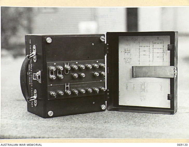 BALCOMBE, VICTORIA, AUSTRALIA. 1944-09-06. BALANCE AND BY PASS FILTER ...