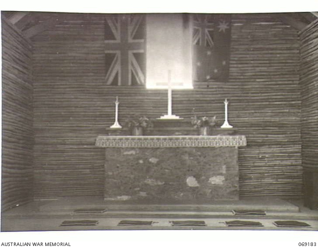 ADELAIDE RIVER, NORTHERN TERRITORY, AUSTRALIA, 1944-09-04. INTERIOR OF ...