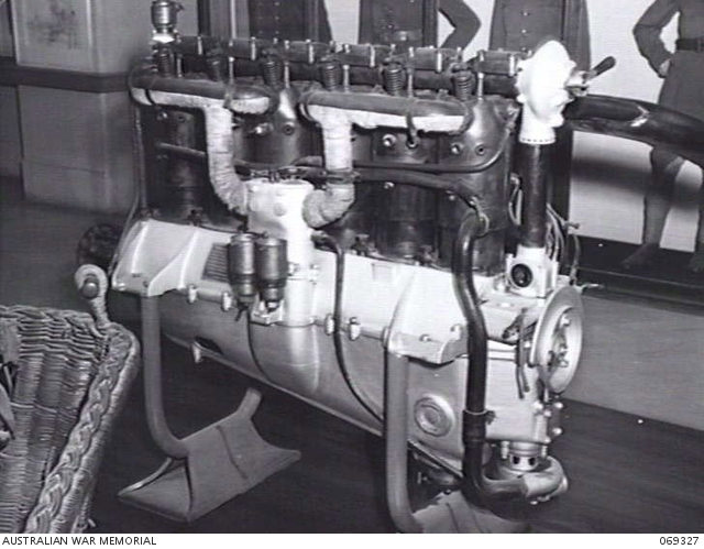 CANBERRA, ACT. 1956-05-31. LEFT HAND SIDE VIEW OF A 180HP MERCEDES ...
