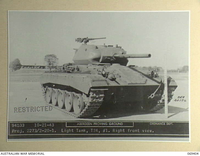 BRISBANE, QUEENSLAND, AUSTRALIA. 1943-09. RIGHT FRONT VIEW OF AN ...