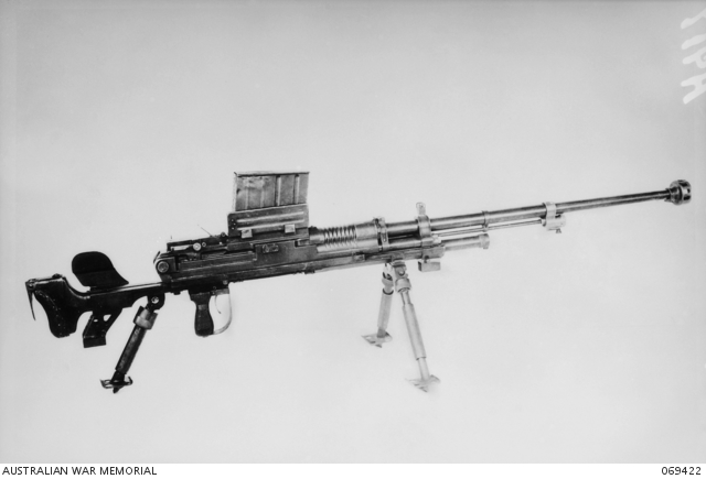 ST. LUCIA, QUEENSLAND, AUSTRALIA. 1942-10. A CAPTURED JAPANESE 20MM ...