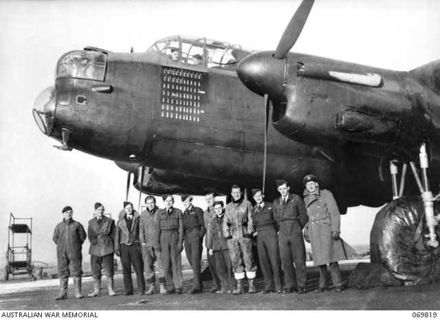 Binbrook, Lincolnshire, England. December 1943. "G for George" the Avro ...