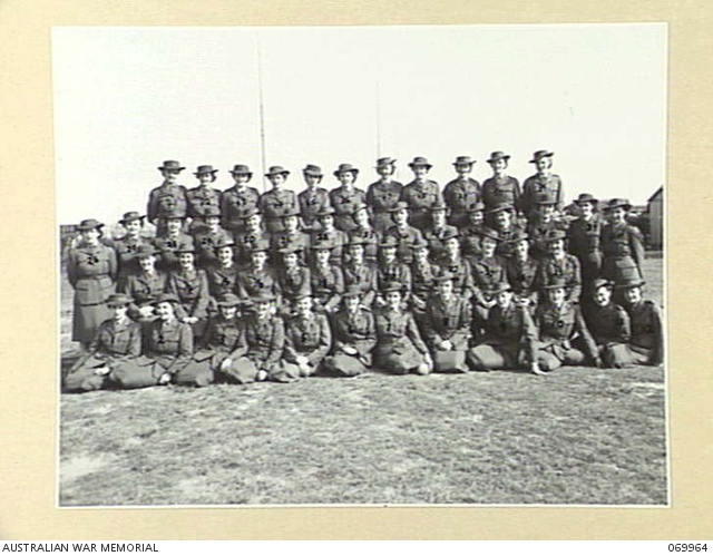 MEMBERS OF THE AUSTRALIAN WOMEN'S ARMY SERVICE ATTACHED TO THE SPECIAL ...