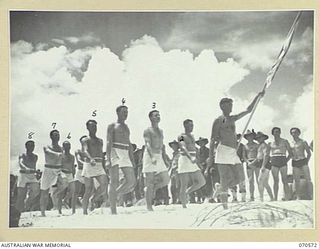 5th Division Signals, the winning team of The Most Forward Beach ...